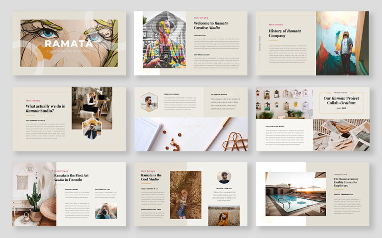 Ramata – Creative Business PowerPoint Template - MasterBundles