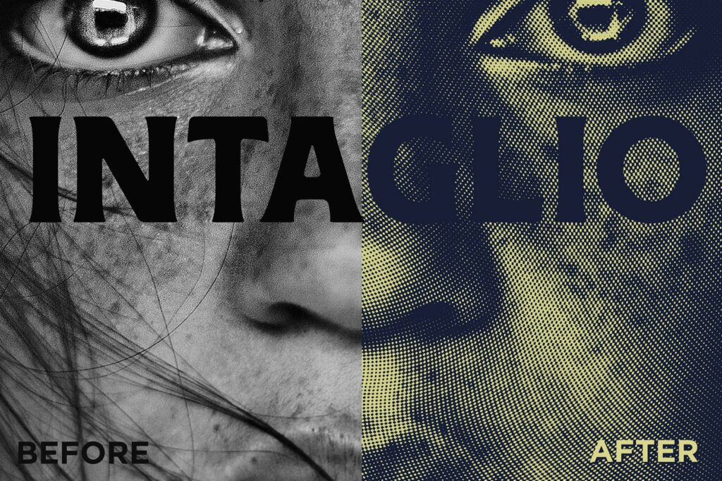 Intaglio Engraving Effect Kit – MasterBundles