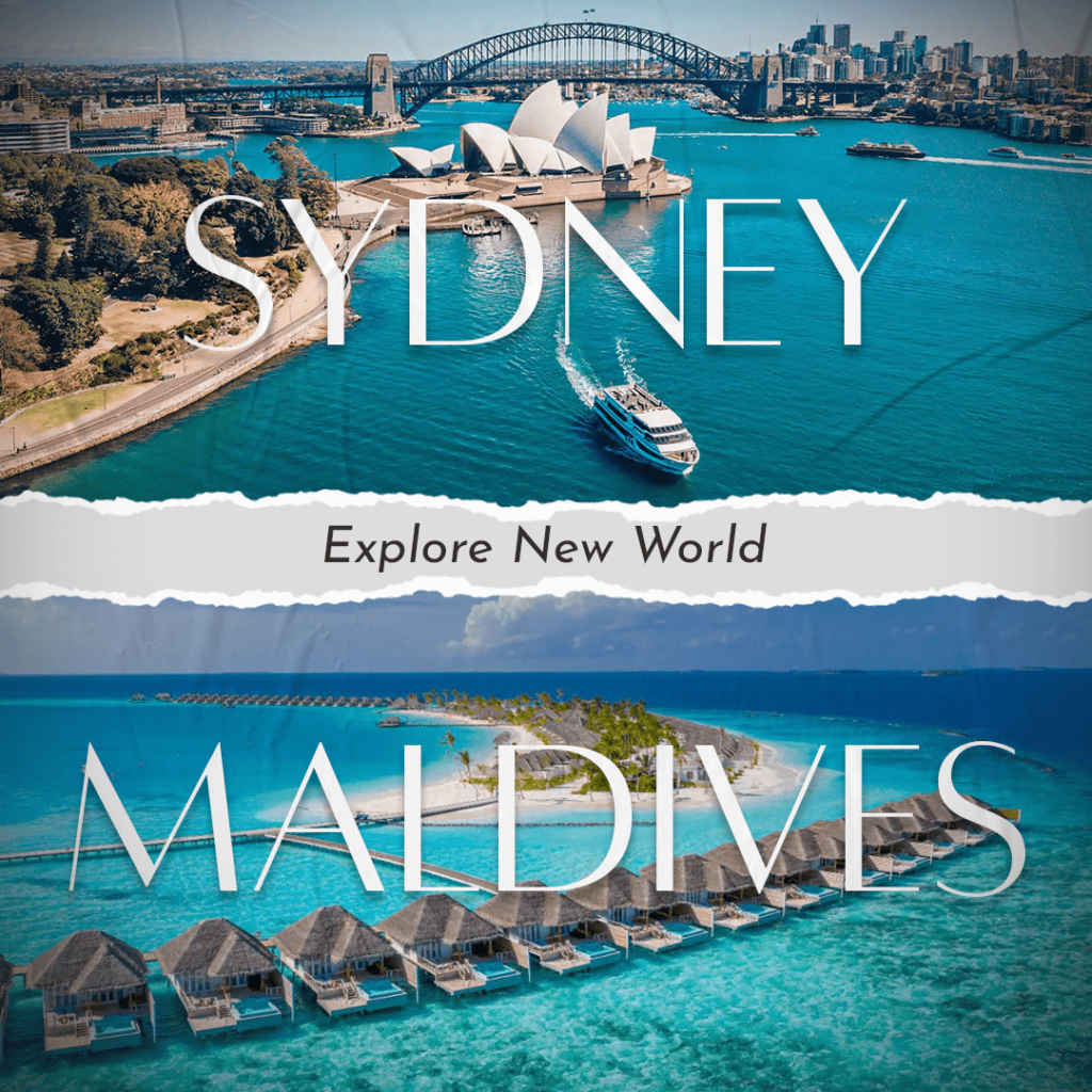 Social Media Travel Carousel Post Design | Sticky Paper Texture Design - MasterBundles