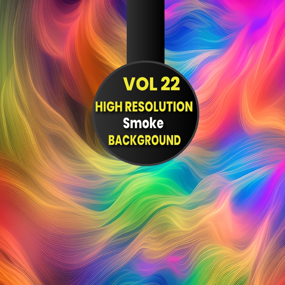 Colorful Abstract Smoke Background Vol – 4 - MasterBundles