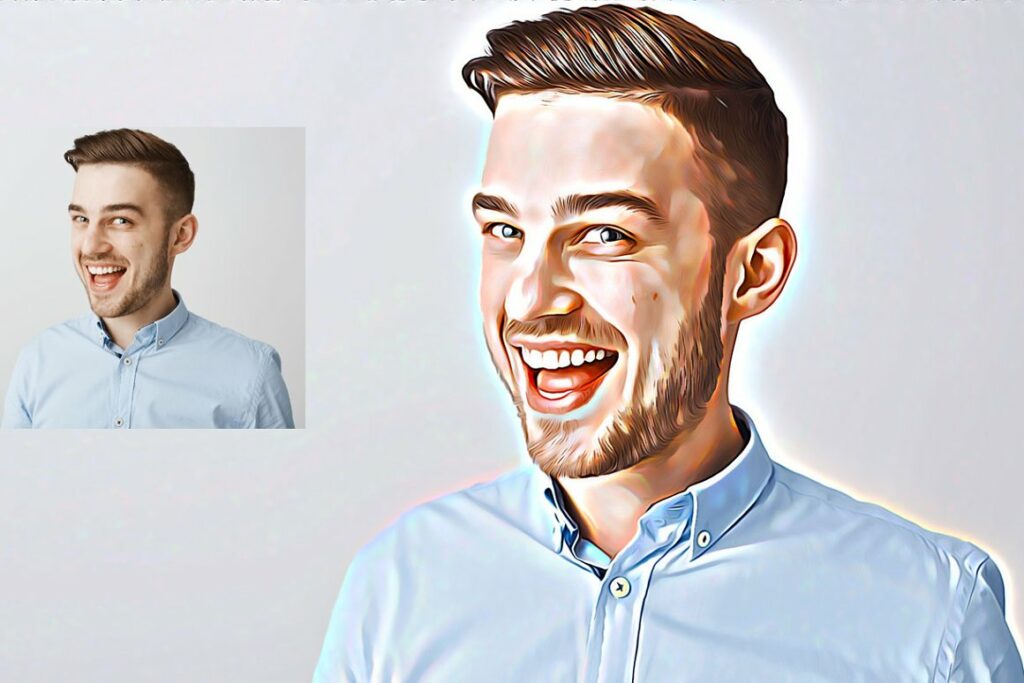 Smudge Painting Photo Effect - MasterBundles