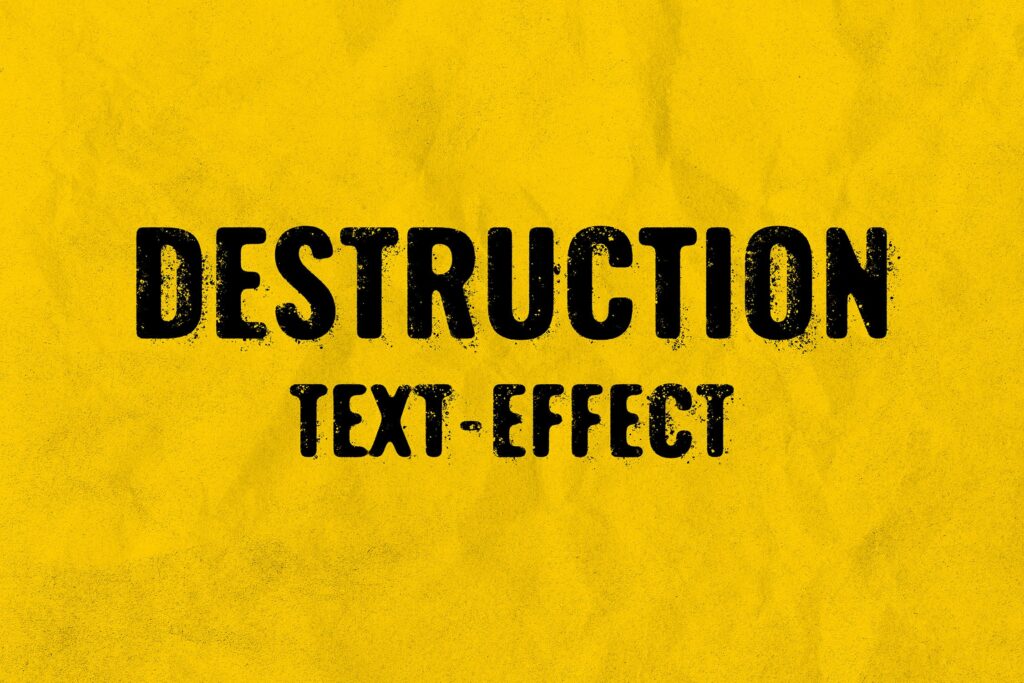 Smudged Ink Text Effect – MasterBundles