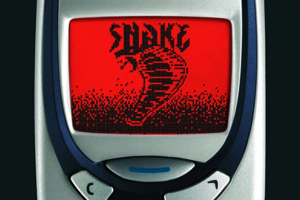Snake 3310. 90's Nokia Screen Effect – MasterBundles
