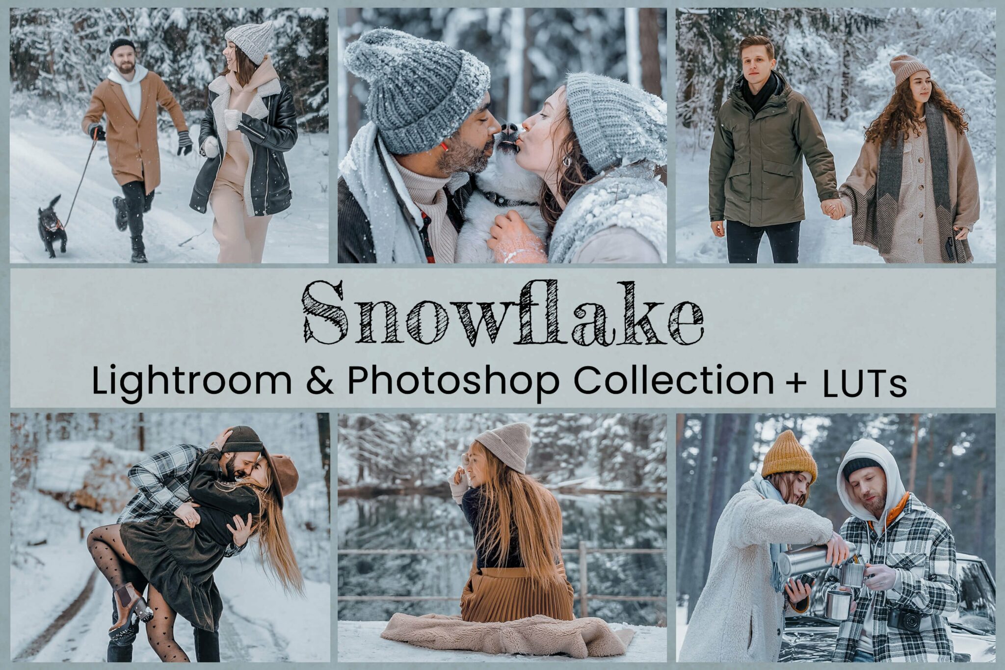 Snowflake Lightroom Photoshop LUTs – MasterBundles