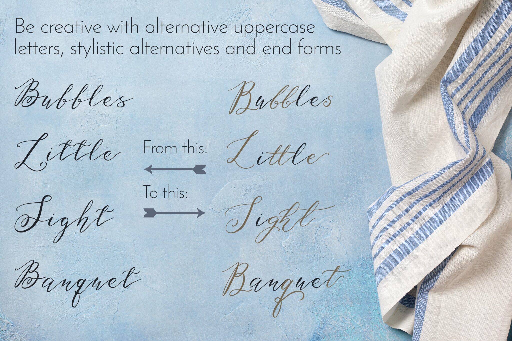 Serenity & Olivia Calligraphy Font – MasterBundles