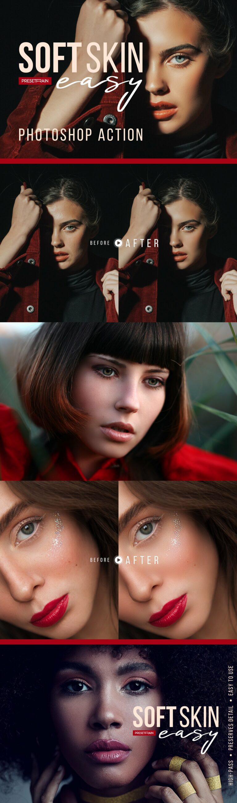 Soft Skin Easy Retouch Action – MasterBundles