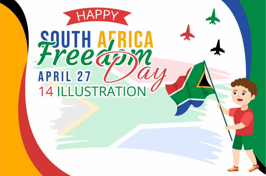 14 Happy South Africa Freedom Day Illustration - MasterBundles