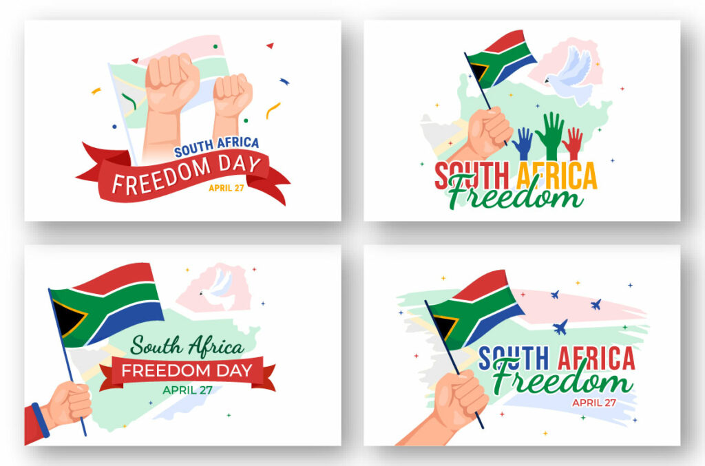 14 Happy South Africa Freedom Day Illustration - MasterBundles