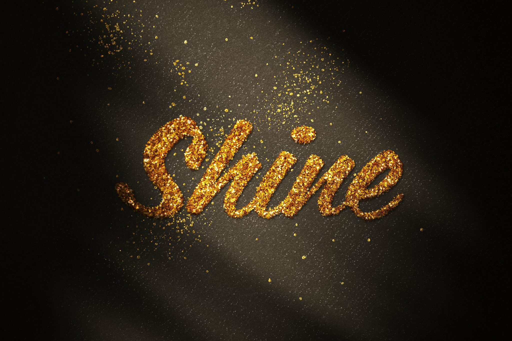 Sparkling Glitter Text Effect – MasterBundles