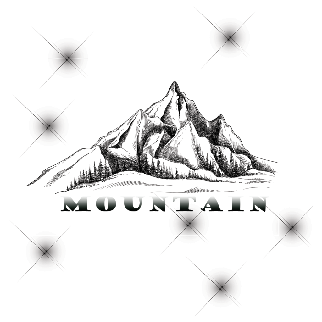 Tshirt Designs - Vintage Mountains - MasterBundles