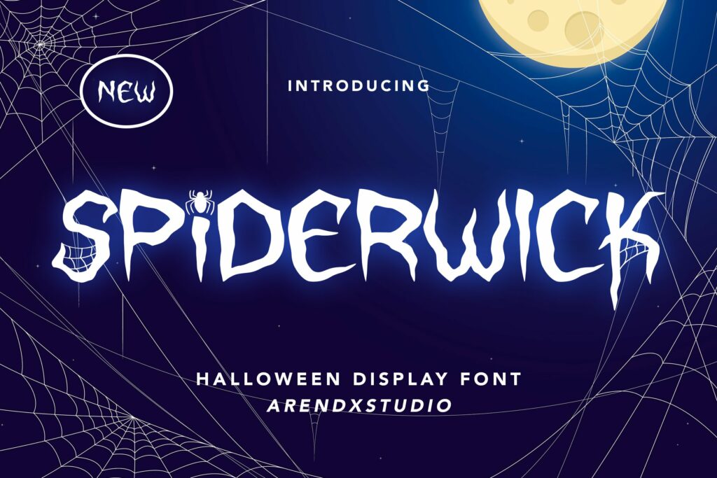 Spiderwick - Halloween Display Font – MasterBundles