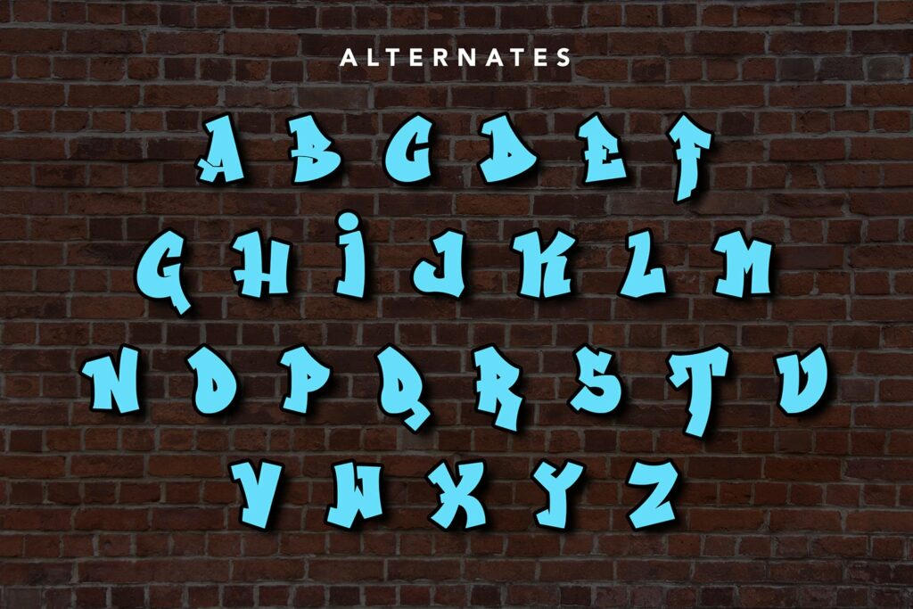 SplashArt - Graffiti Display Font – MasterBundles