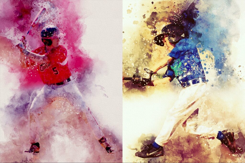 Splash Art Photoshop Action – MasterBundles