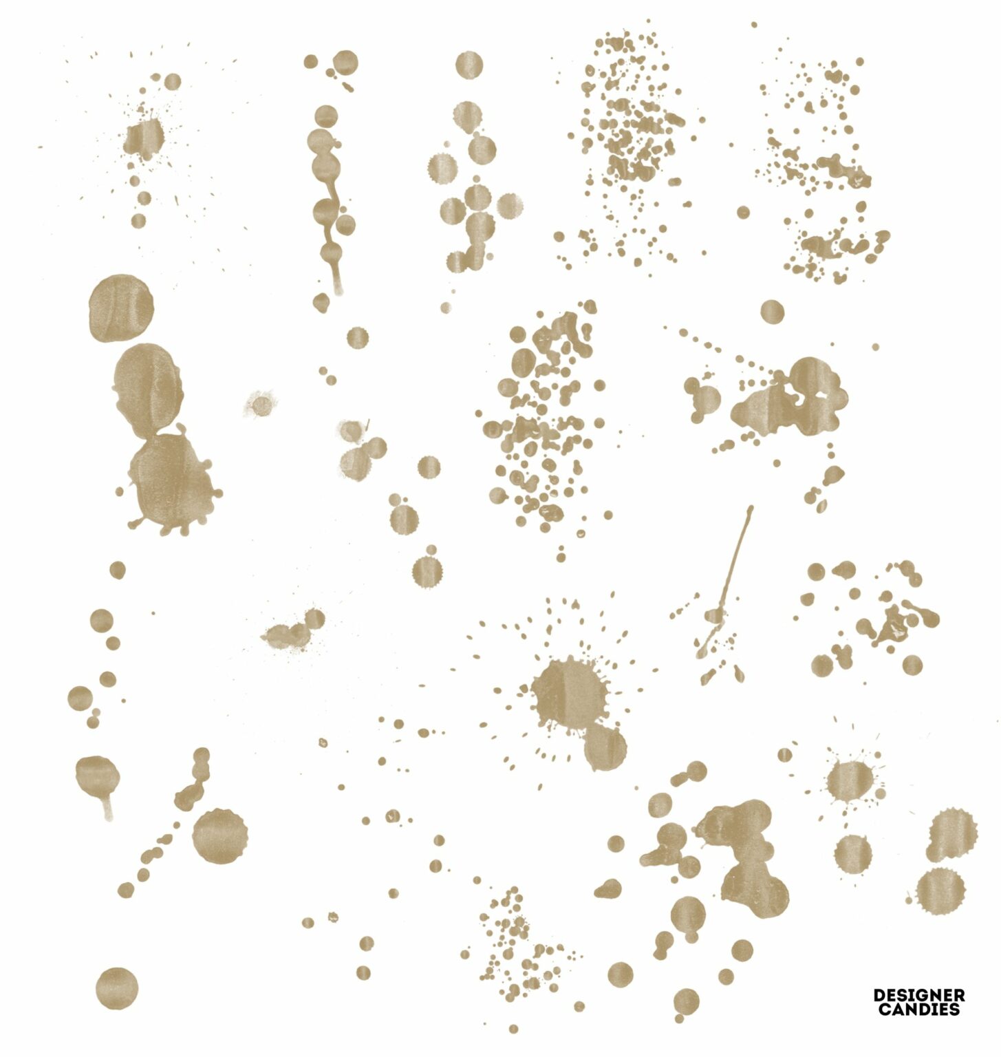 99 Hi Res Paint Splatter Brushes – MasterBundles