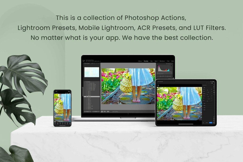 Spring Photoshop Actions, Lightroom – MasterBundles