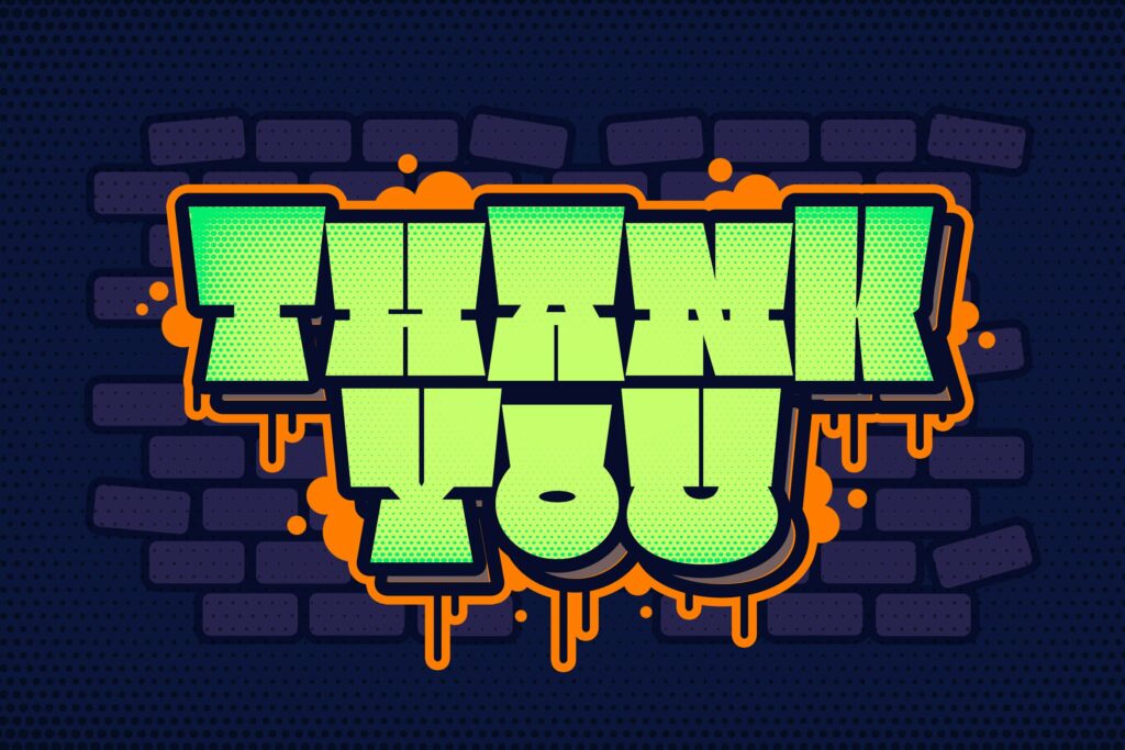 Square Spray Graffiti Font – MasterBundles