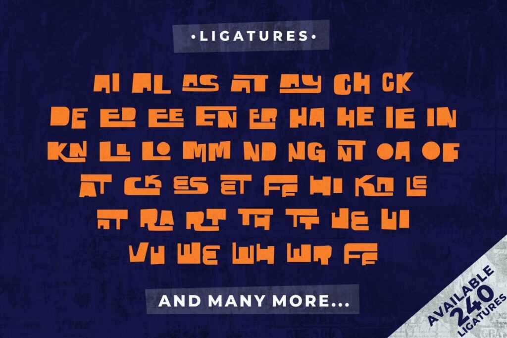 Stacked Letter - Bold Display Font – MasterBundles