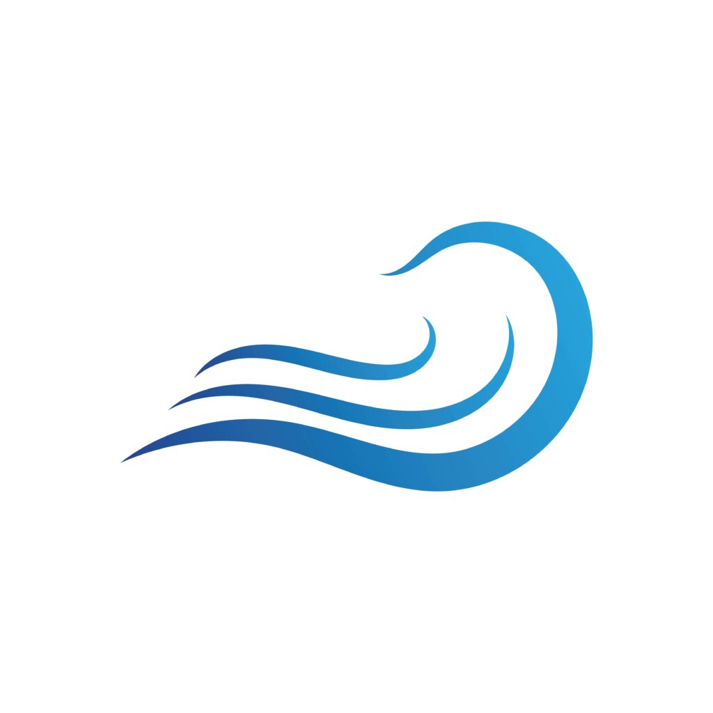 Water wave beach logo symbol - MasterBundles
