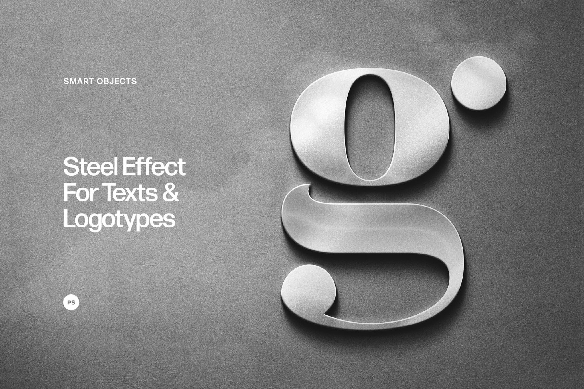 Steel Effect for Texts & Logotypes – MasterBundles
