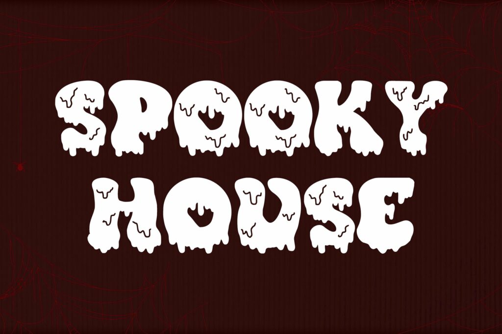 Sticky Blood - Halloween Font – MasterBundles