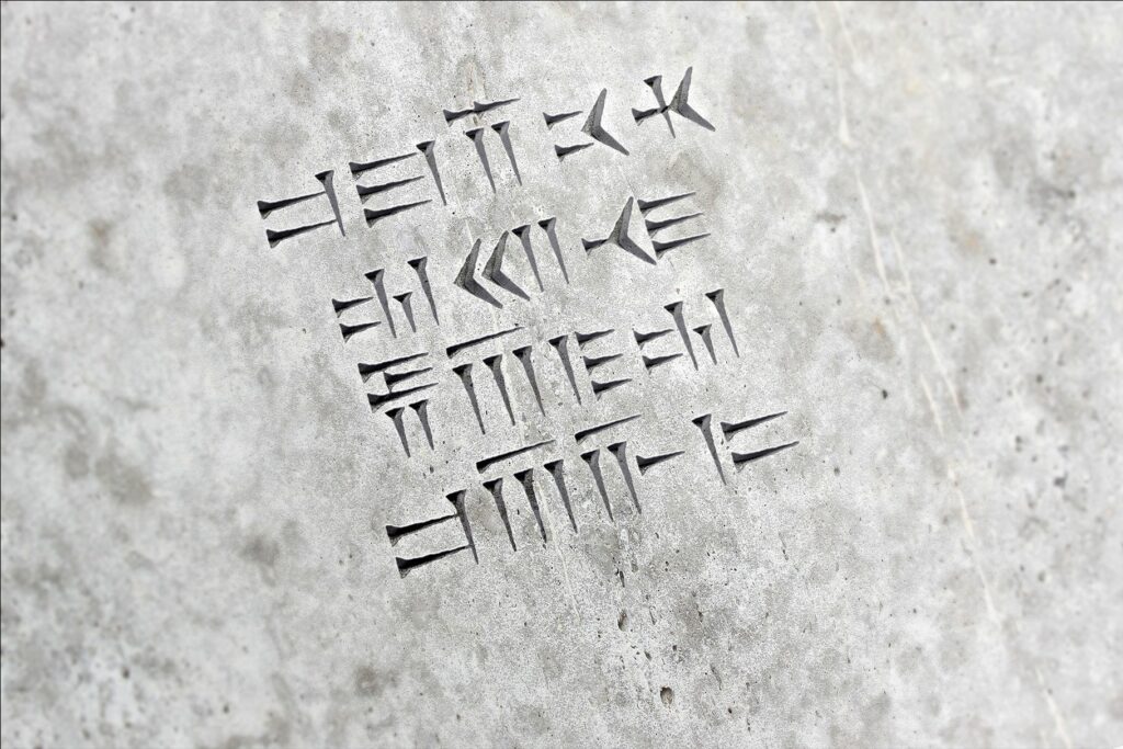 CUNEIFORM: An Ancient Typeface – MasterBundles