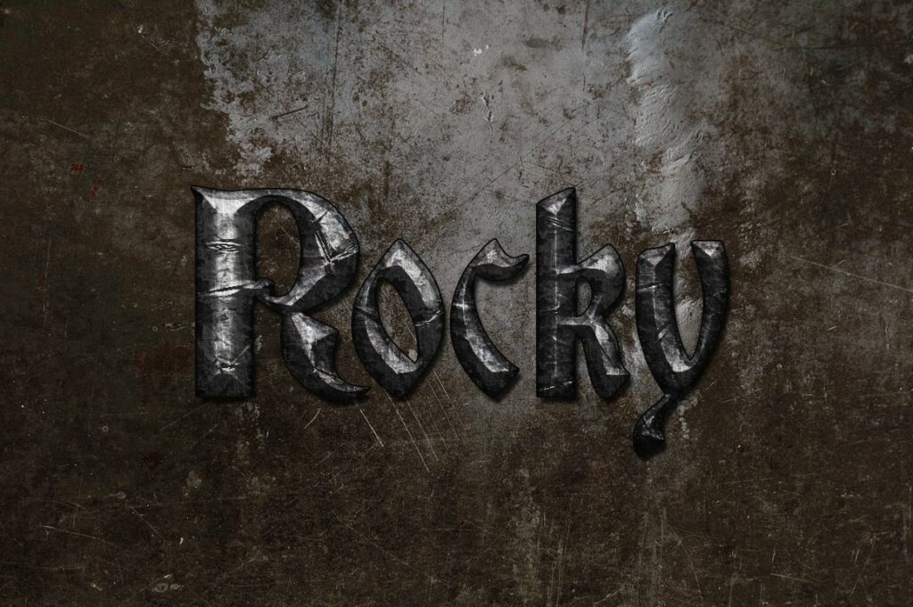 Stone Text Styles For Photoshop – MasterBundles