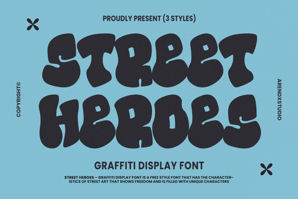 Street Heroes - Graffiti Font – MasterBundles