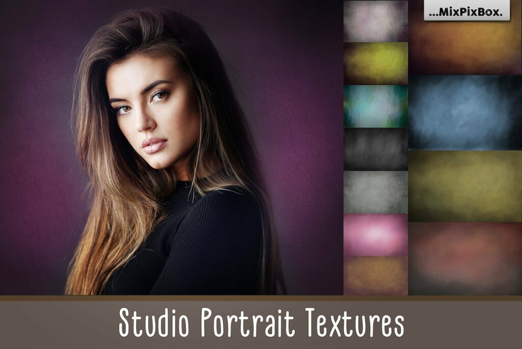 Studio Portrait Photo Textures – MasterBundles