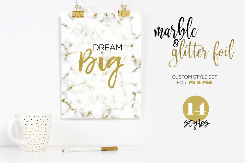 Marble Layer Styles For PS/PSE – MasterBundles