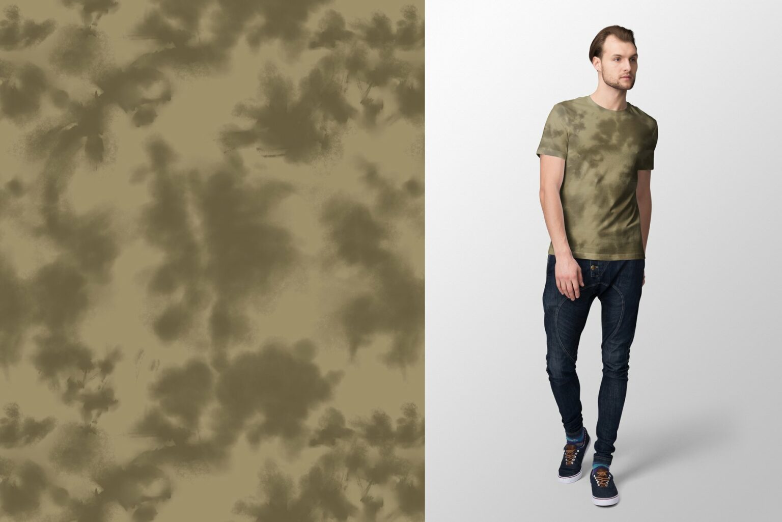 Subtle Tie-Dye Photoshop Brushes – MasterBundles