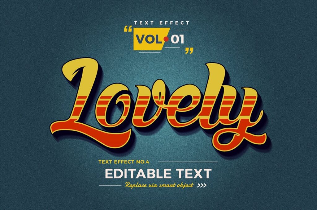 Photoshop Text Effects Volume 1 – MasterBundles