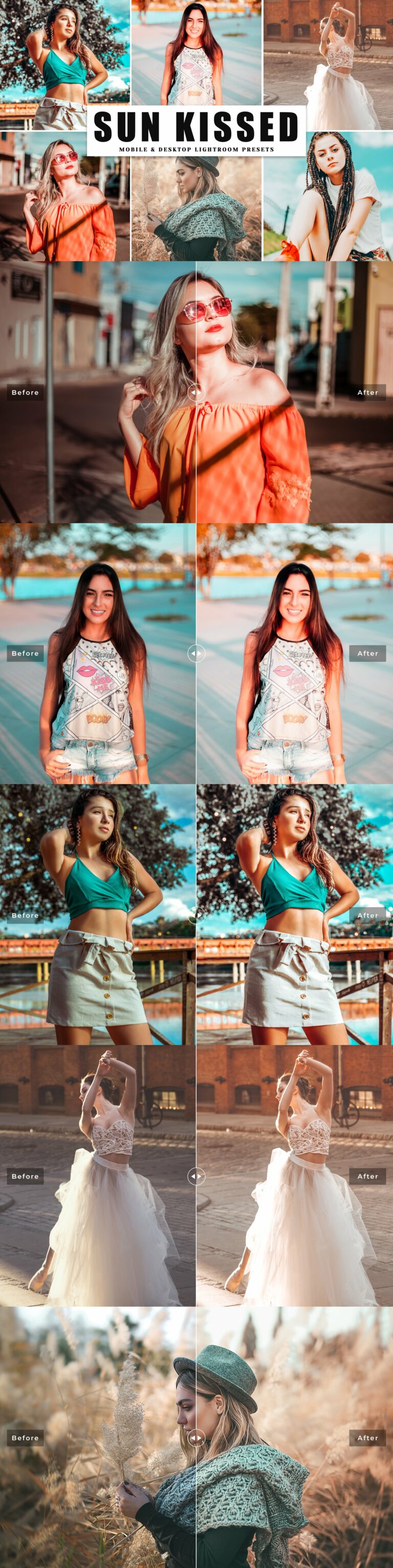 Sun Kissed Lightroom Presets Pack – MasterBundles