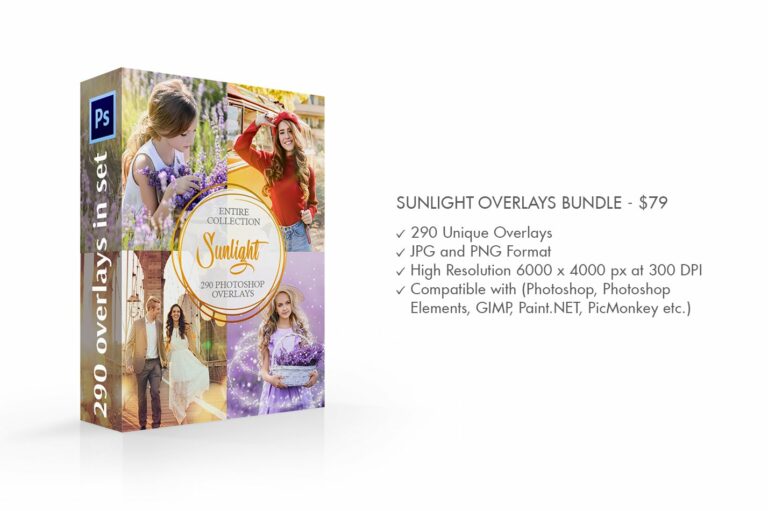 Sunlight Photoshop Overlays – MasterBundles