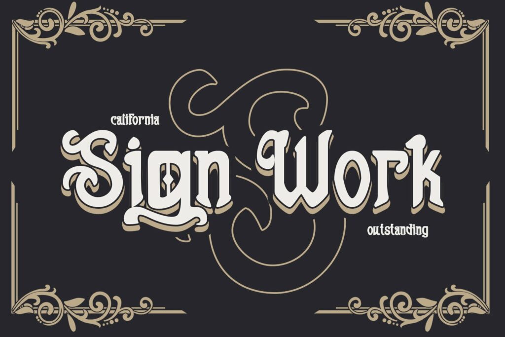 Sundarta - Vintage Typeface – MasterBundles