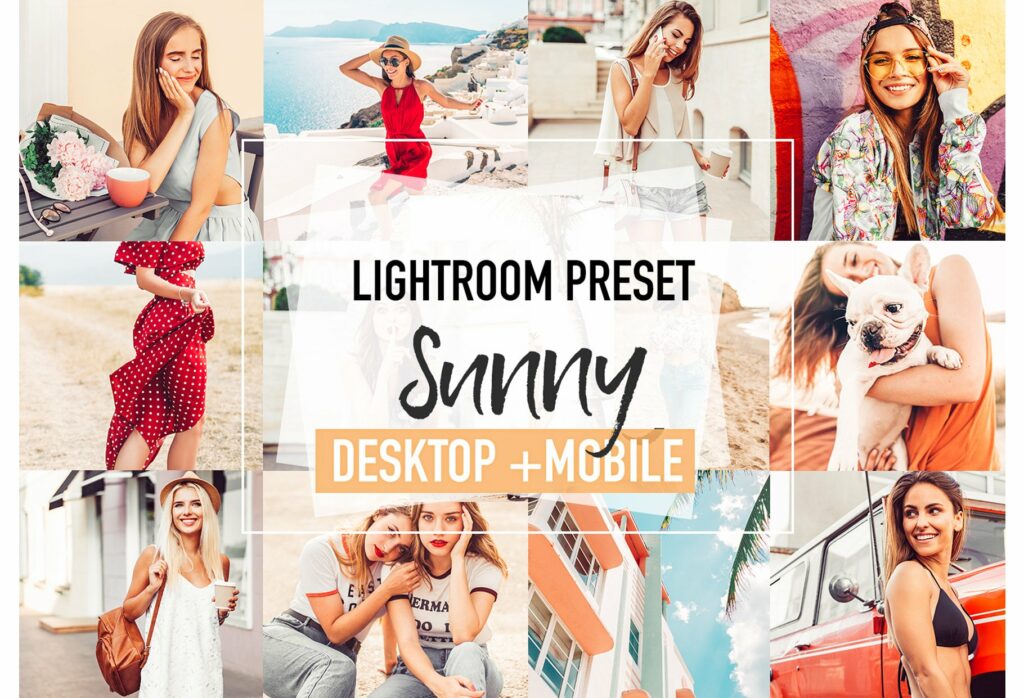 SUNNY 4 Lightroom Presets – MasterBundles