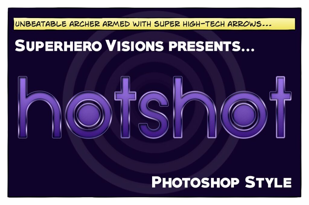 10 Photoshop Styles: Superheroes v1 – MasterBundles