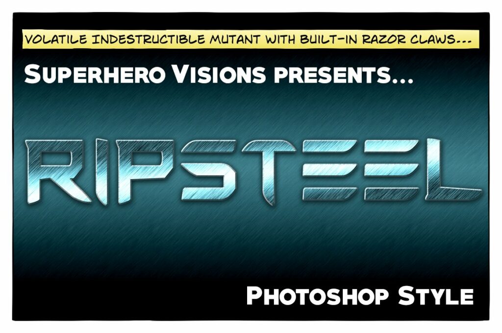 10 Photoshop Styles: Superheroes v1 – MasterBundles
