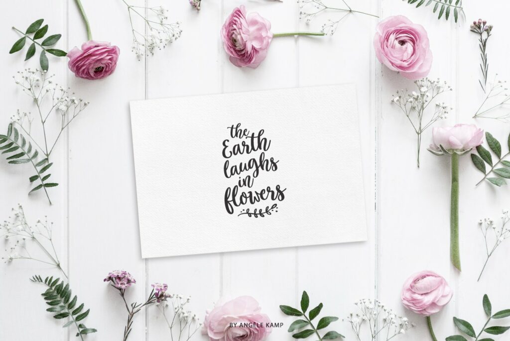 Sweet Mia modern calligraphy font – MasterBundles
