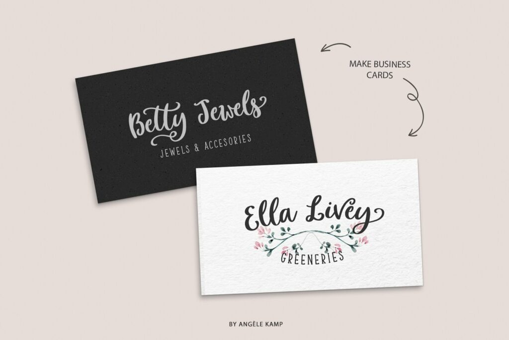 Sweet Mia modern calligraphy font – MasterBundles
