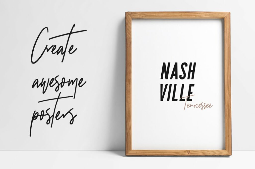 Sydney | Font Duo + 12 Free Logos – MasterBundles