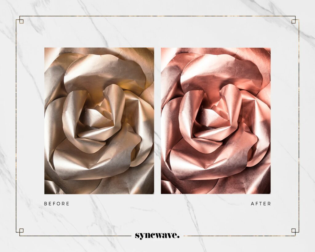 Rose Gold Lightroom Presets Bundle – MasterBundles