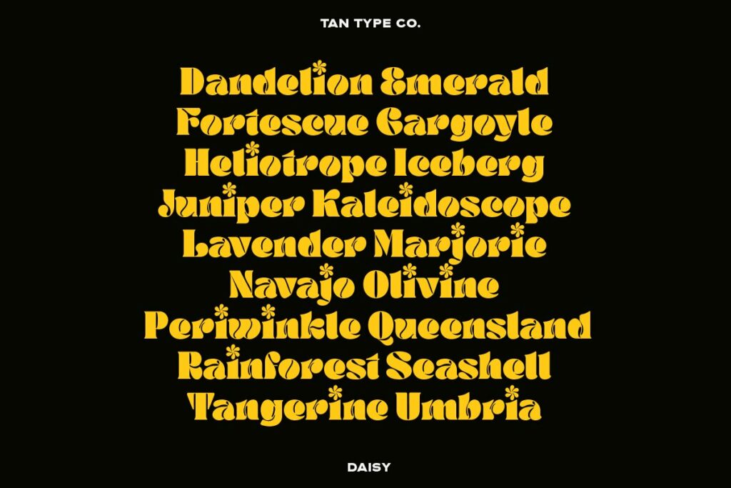 TAN - DAISY – MasterBundles