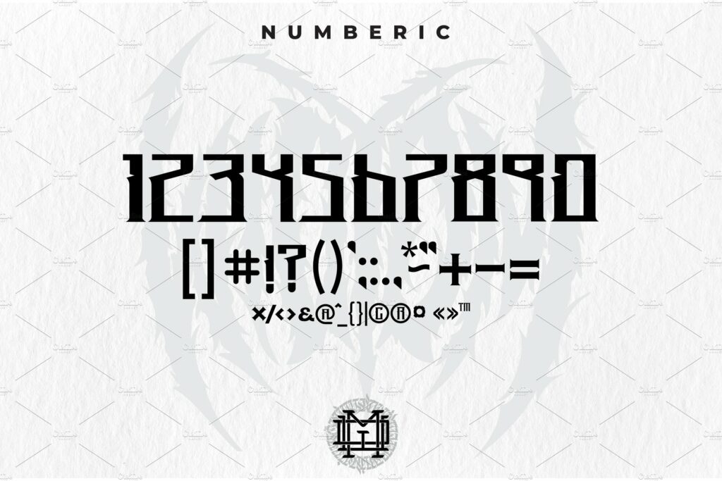 Monogram Typeface – MasterBundles