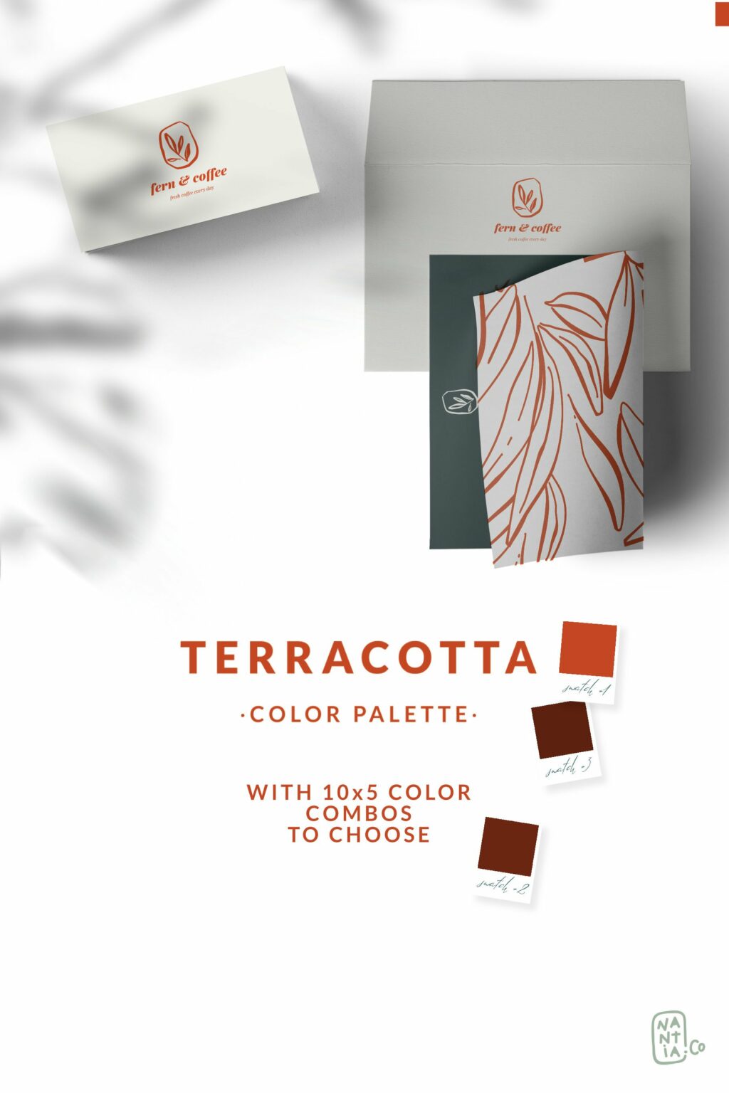 Color Palettes swatches Terracotta – MasterBundles