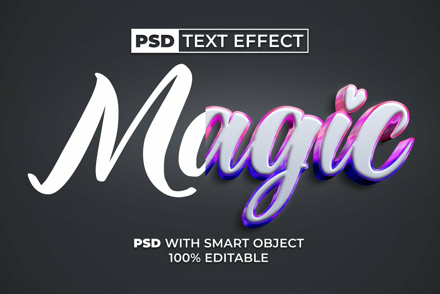 Magic Text Effect Colorful Style – MasterBundles
