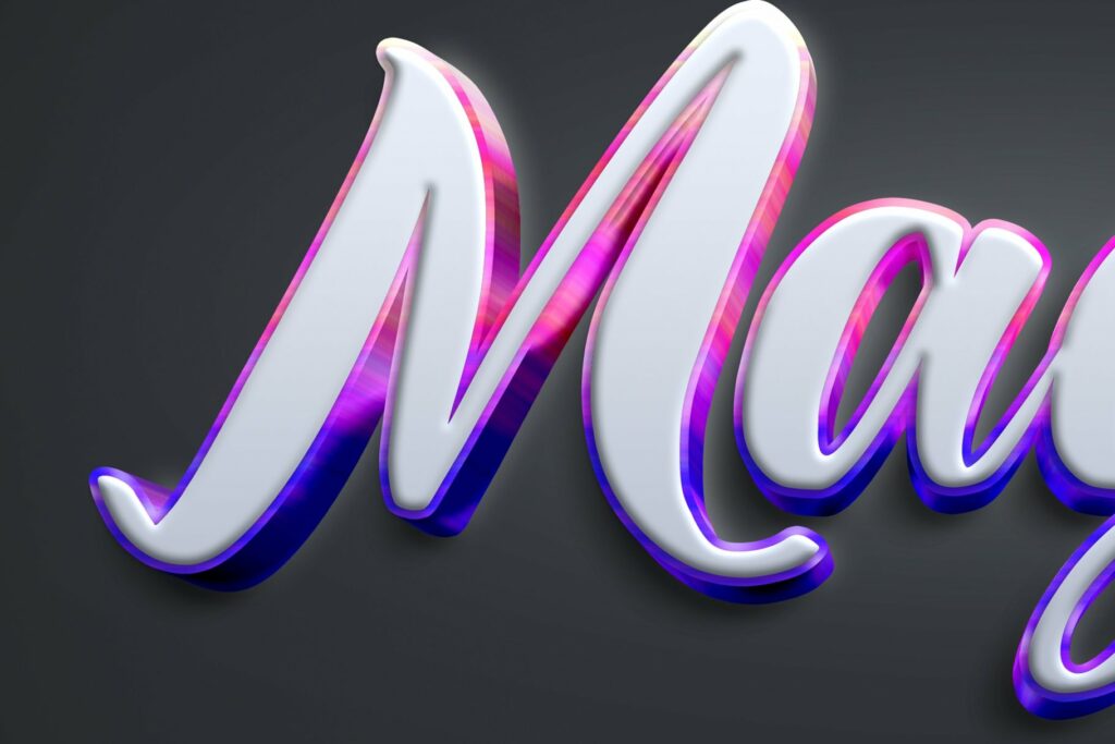 Magic Text Effect Colorful Style – MasterBundles