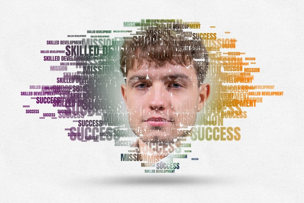 Text Portrait Photo Effect Editable – MasterBundles