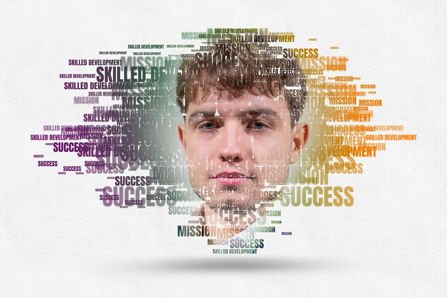 Text Portrait Photo Effect Editable – MasterBundles