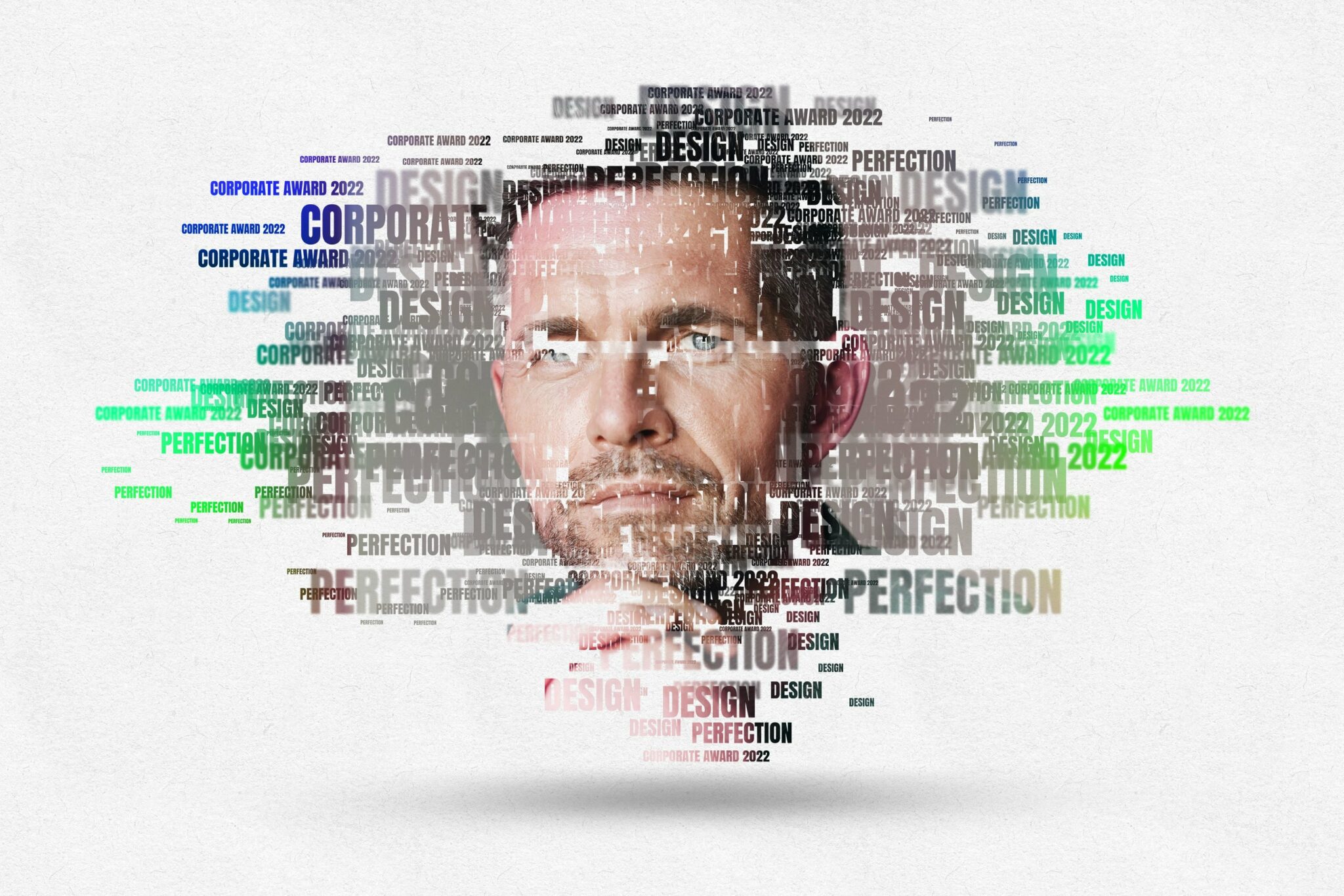 Text Portrait Photo Effect Editable – MasterBundles