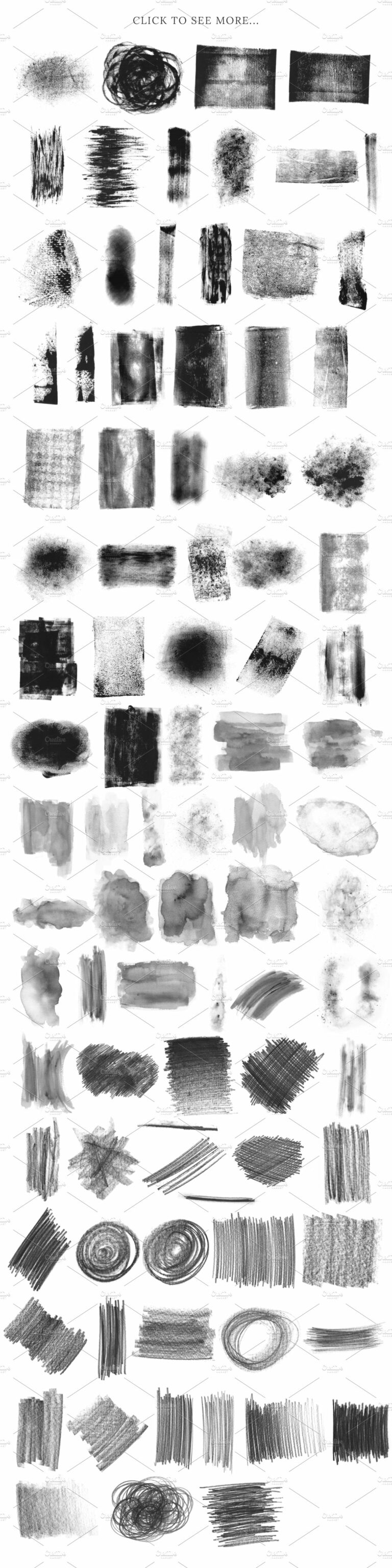 Texture Photoshop Brush Bundle – MasterBundles